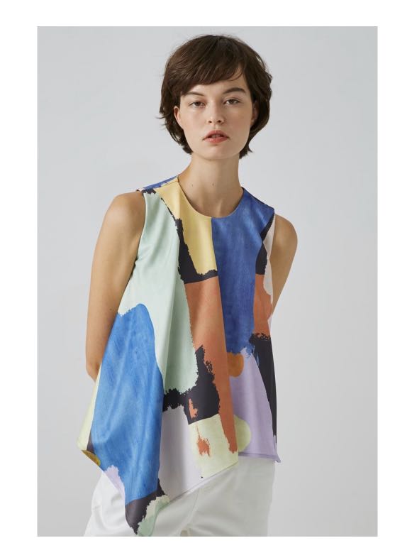 OSN light year foldover top, Women's Fashion, Tops, Blouses on Carousell