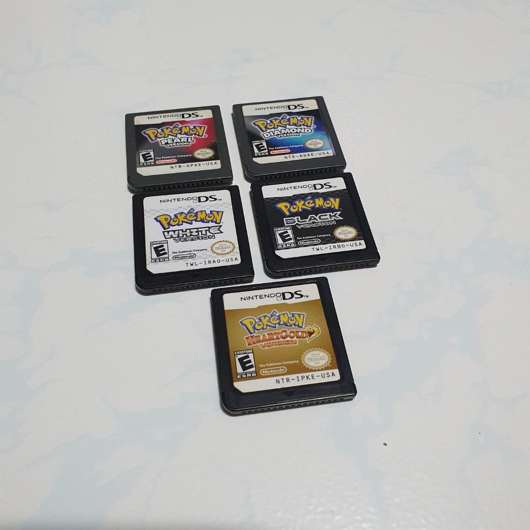 Pokémon Game Cartridges, Video Gaming, Video Games, Nintendo on Carousell