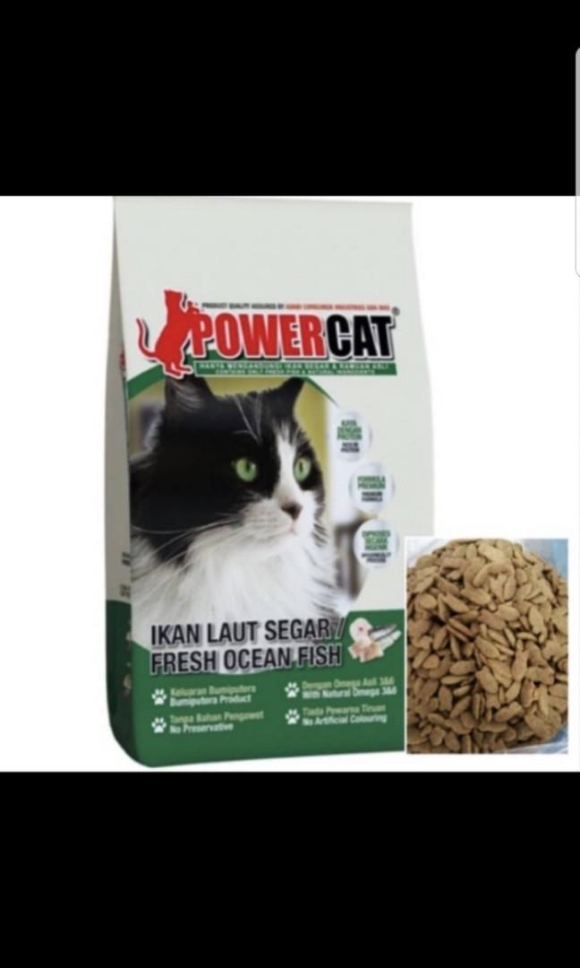 POWER CAT CAT FOOD / MAKANAN KUCING 7kg, Pet Supplies, Pet Food on ...
