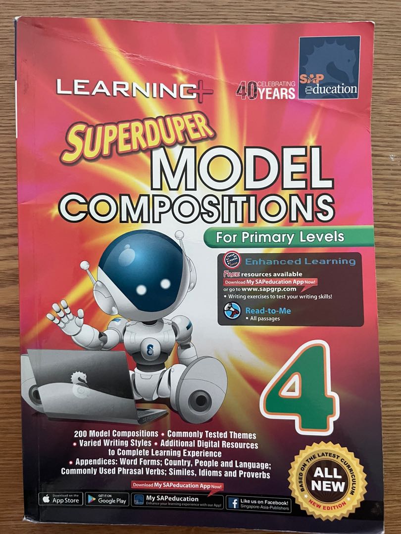 Primary 4 Model Compositions Book, Hobbies & Toys, Books & Magazines ...