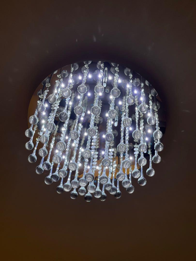 Red dot Designer ceiling light 40cm, Furniture & Home Living, Lighting ...