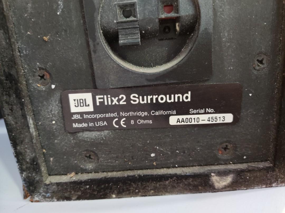 JBL flix 2 surround speakers set of 2, Audio, Soundbars, Speakers ...