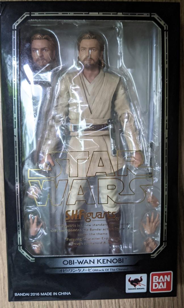 S.H.figuarts Obi wan Kenobi AOTC SHf bandai, Hobbies & Toys, Toys ...