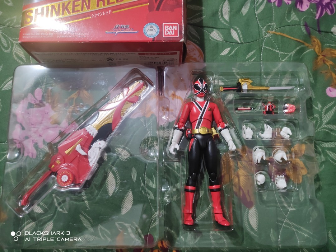 S.h.figuarts shf super sentai shinkenger set, Hobbies & Toys ...