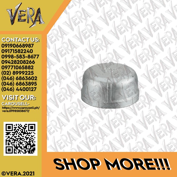 Stainless Steel 304 End Cap sch 40 Threaded | SS End Cap | SS Buttweld ...