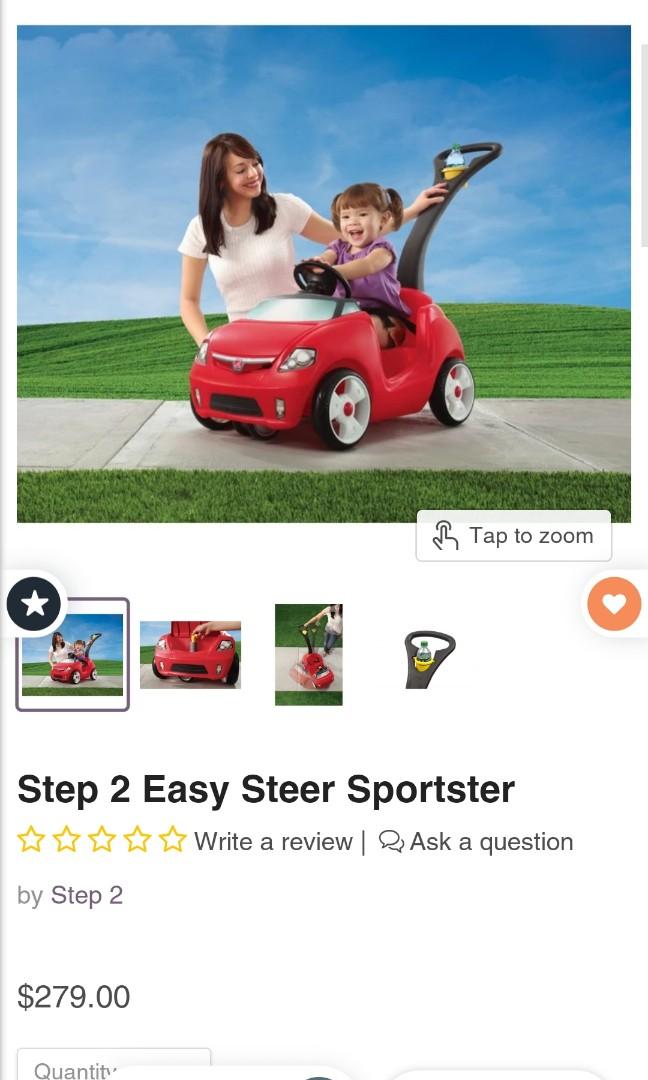 Step 2 easy steer sportster, Babies & Kids, Infant Playtime on Carousell