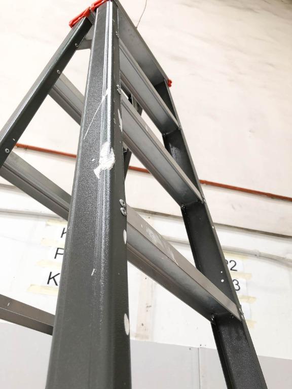 STRONGMAN Heavy Duty Foldable Ladder (12 step), Health & Nutrition ...