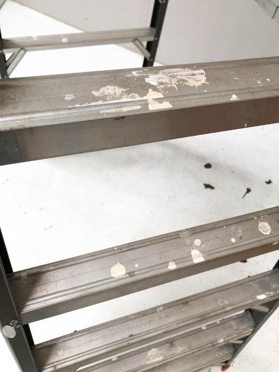 STRONGMAN Heavy Duty Foldable Ladder (12 step), Health & Nutrition ...