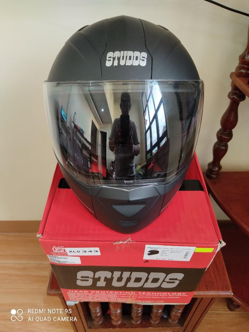 STUDDS Ninja Elite Super Helmet - 1295, Motorbikes, Motorbike Parts ...