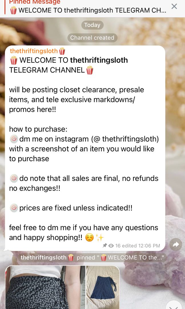 telegram channel for clothes!!, Women's Fashion, Dresses & Sets ...