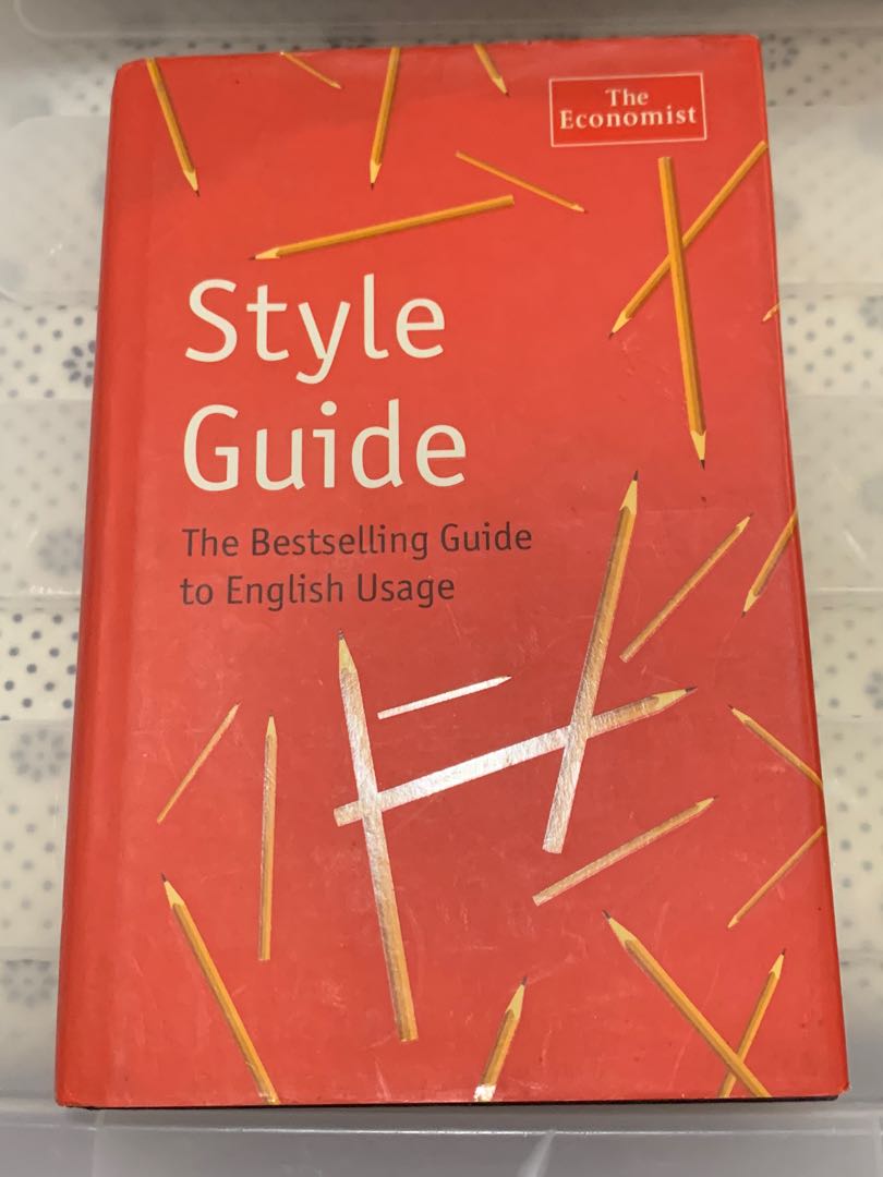 The Economist Style Guide Hobbies Toys Books Magazines Textbooks the-economist-style-guide-hobbies-toys-books-magazines-textbooks