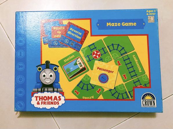 Thomas & Friends Maze Game Board Game, Hobbies & Toys, Toys & Games on ...