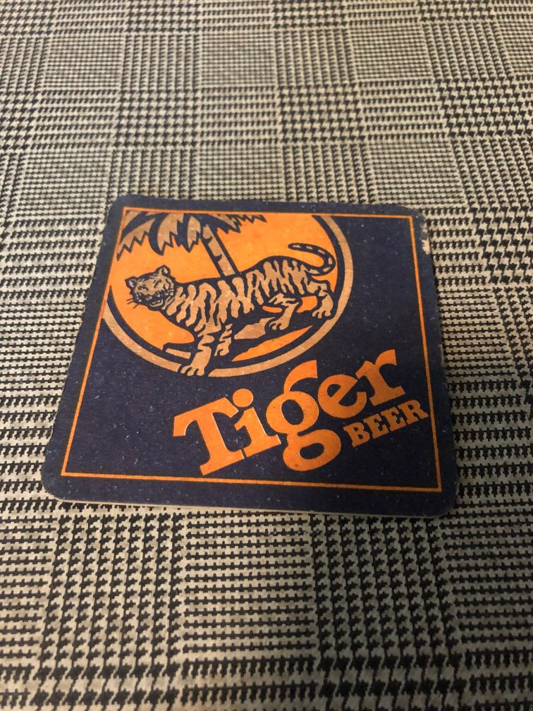 Tiger Beer Coaster 3, Hobbies & Toys, Memorabilia & Collectibles ...