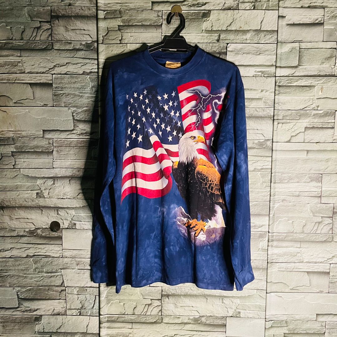 Tm eagle & flags, Men's Fashion, Tops & Sets, Tshirts & Polo Shirts on ...