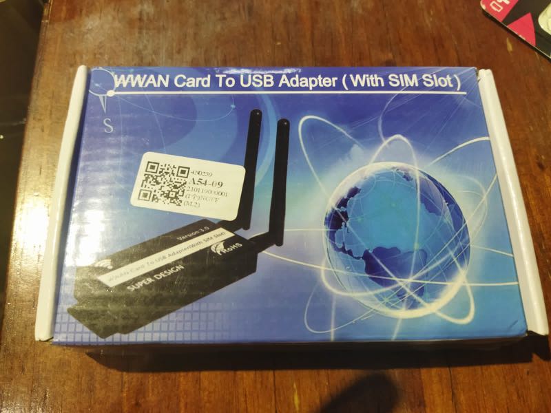 wwan card to usb adapter with sim slot$280, 手提電話, 電話＆平板電腦配件, 記憶卡 on ...