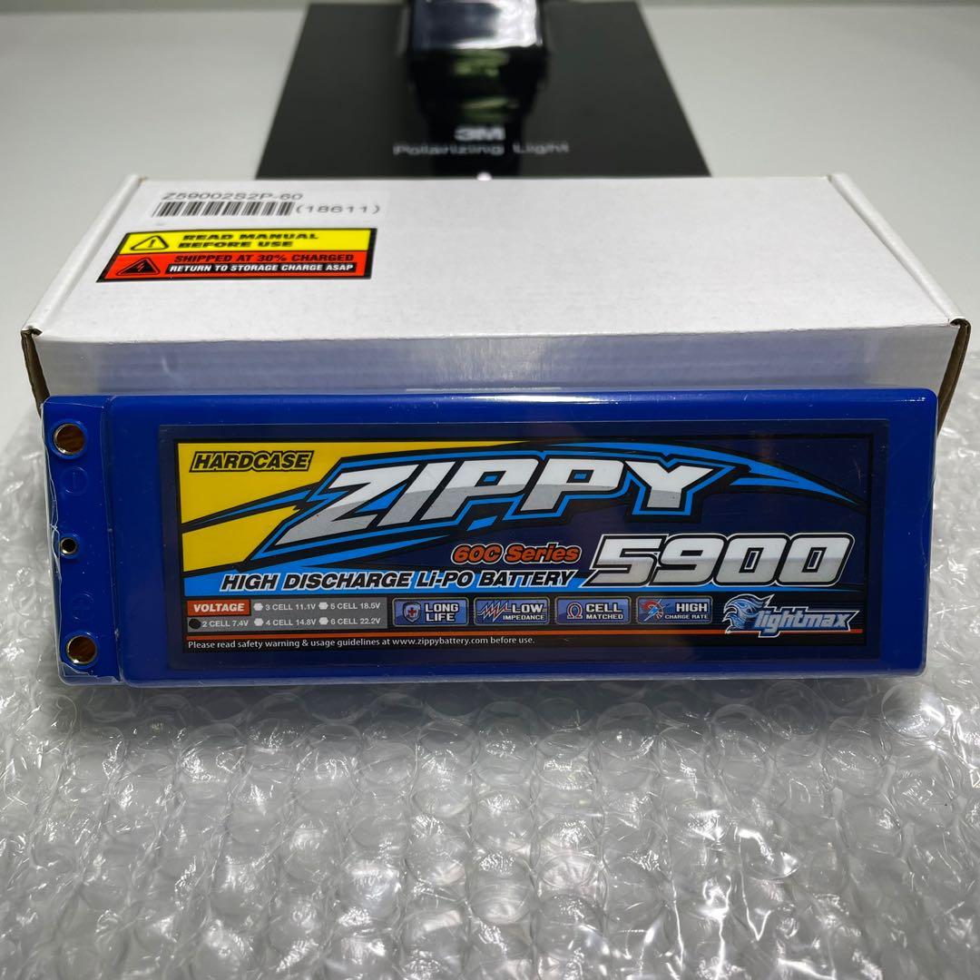 Zippy High discharge Lipo Battery 2S 7.4V 5900mAh 60C, Hobbies & Toys ...