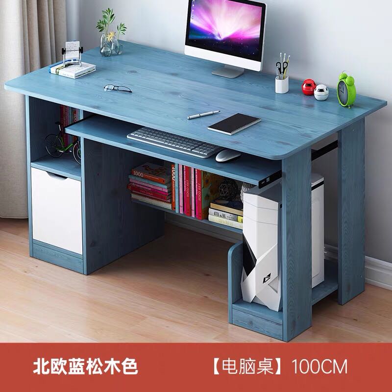 100cm Study table / Computer Table - 2 colors, Furniture & Home Living ...