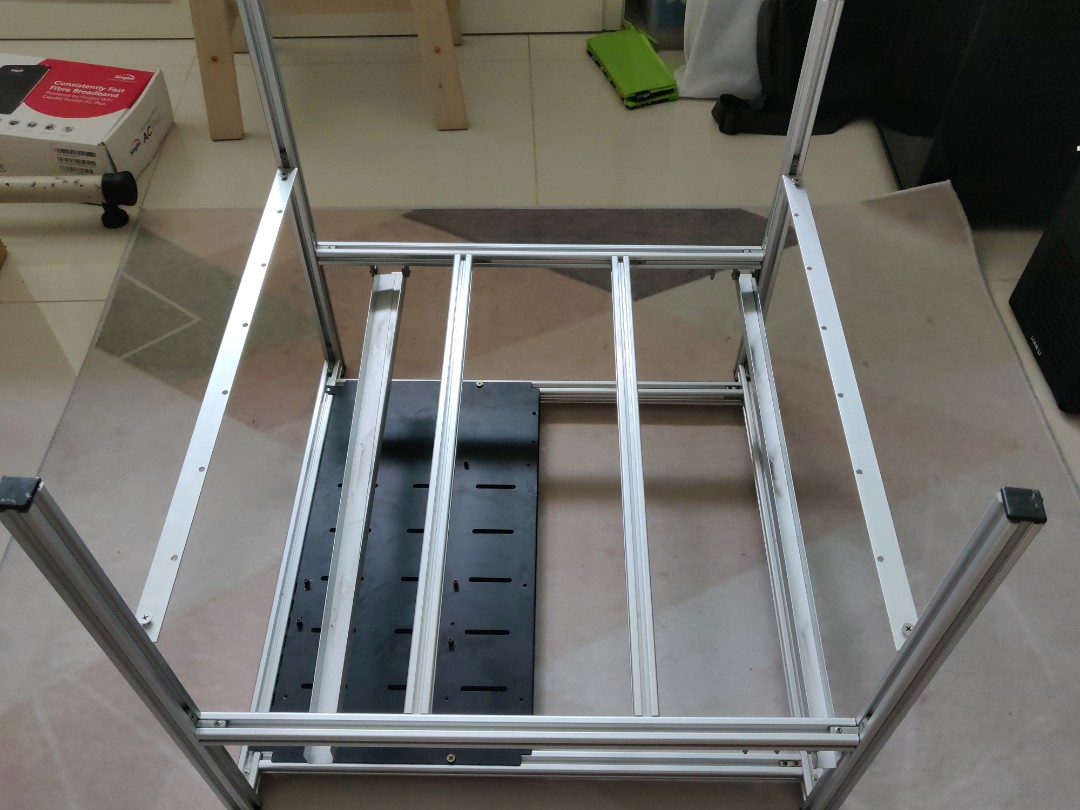 12 GPU Aluminium Mining Frame, Computers & Tech, Parts & Accessories ...