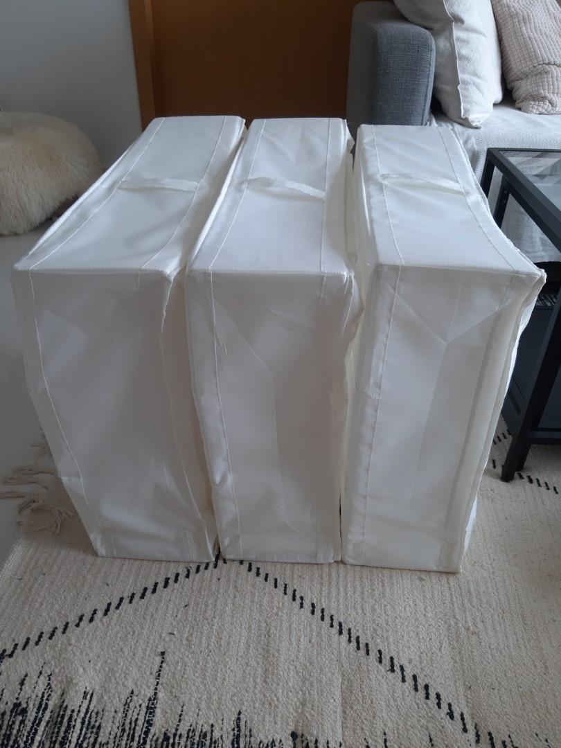 3 Storage Cases Ikea Skubb, Furniture & Home Living, Home Improvement ...