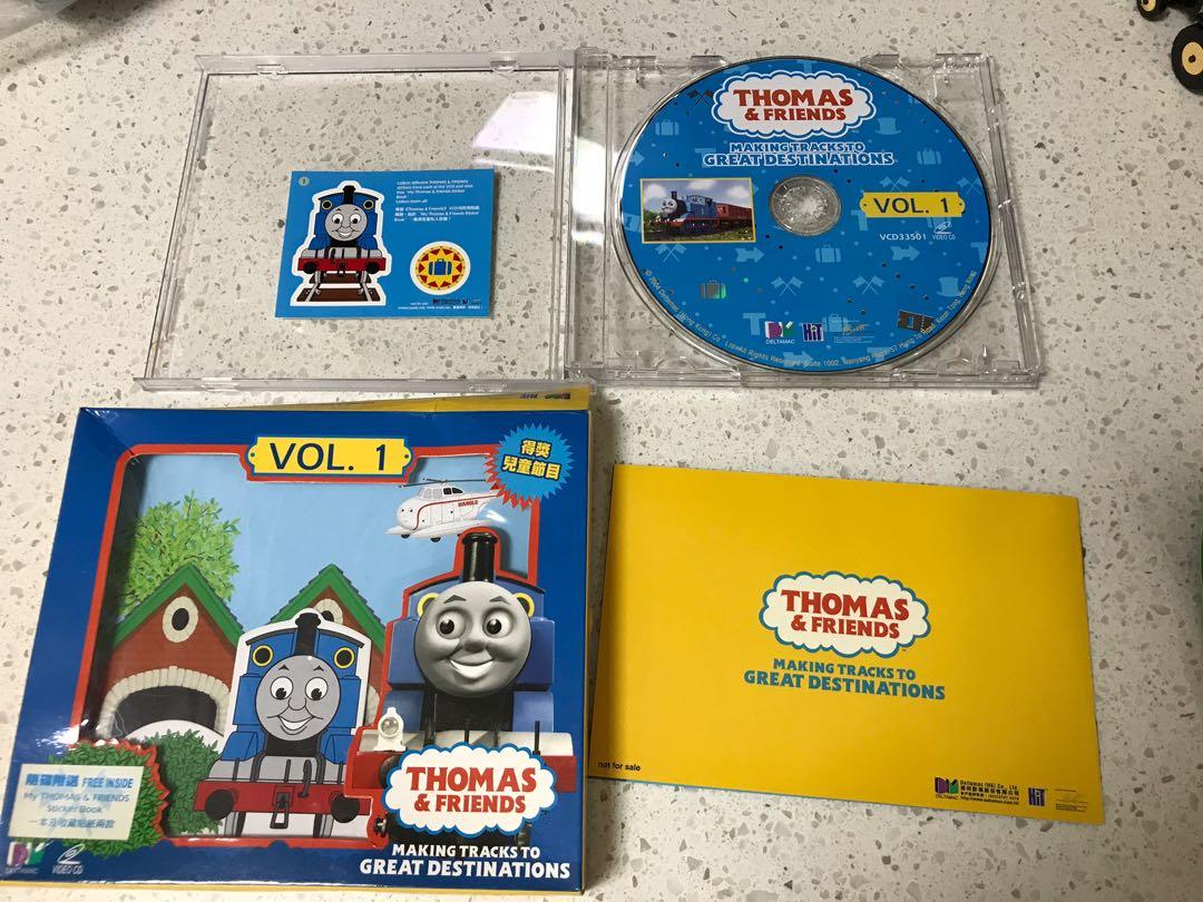 絕版 正版 Thomas &Friends VCD VOL.1, 興趣及遊戲, 收藏品及紀念品, 明星周邊 - Carousell