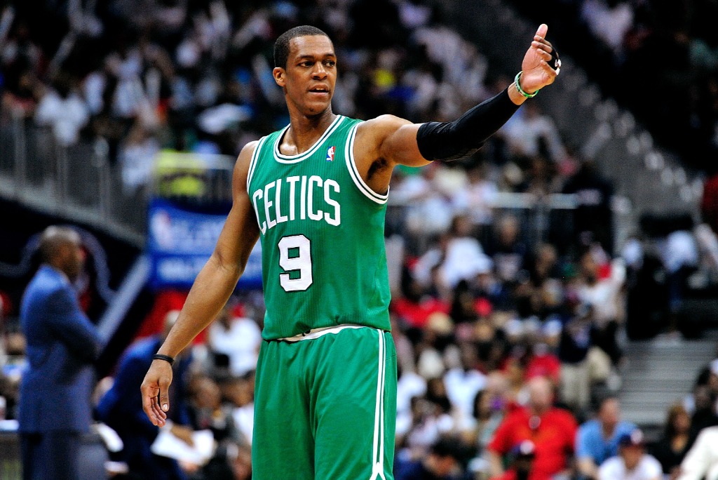 【開放預訂】 【M&N Boston Celtics #9 Rajon Rondo 客場綠新版球迷版】, 男裝, 運動服裝 - Carousell
