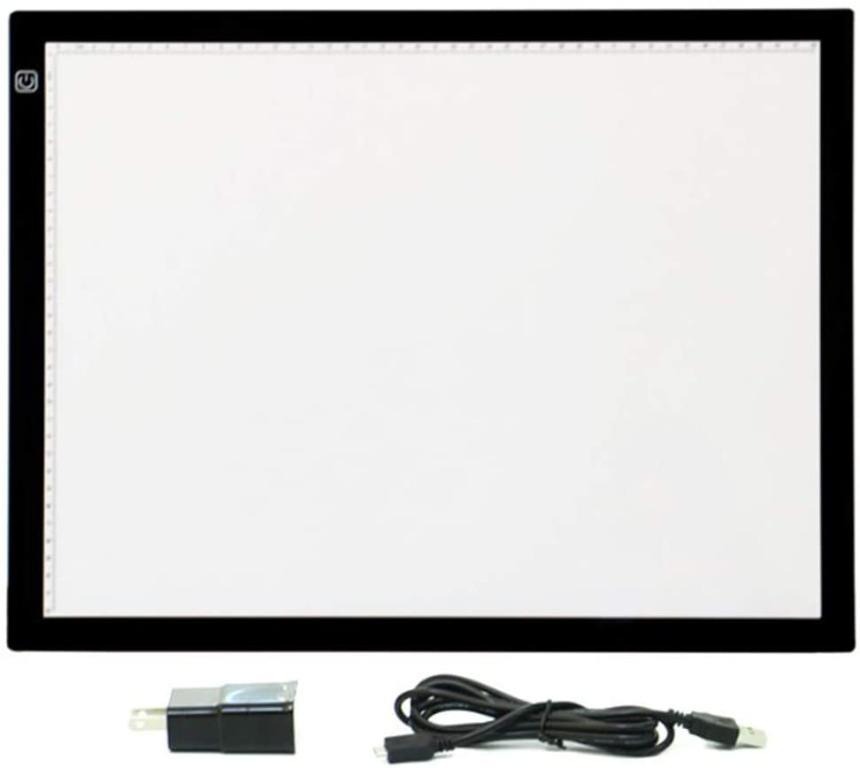 ACC Led Drawing Board, A3 Portable Drawing Copy Tracking Light Box Usb ...