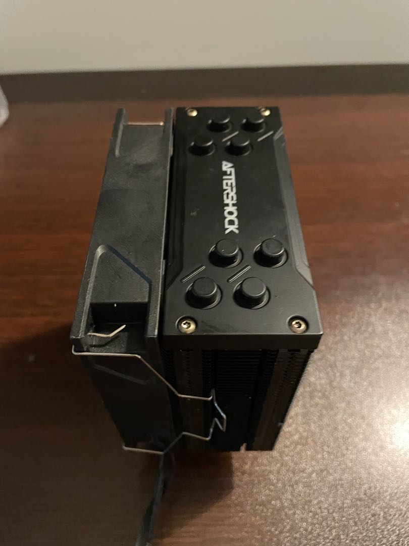 Aftershock M40 cpu air cooler with one fan, Computers & Tech, Desktops ...