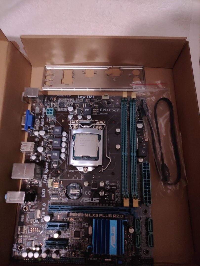 ASUS 文書套 p8h61-m lx3 plus r2.0 & G2030, 電腦＆科技, 手提電腦 - Carousell