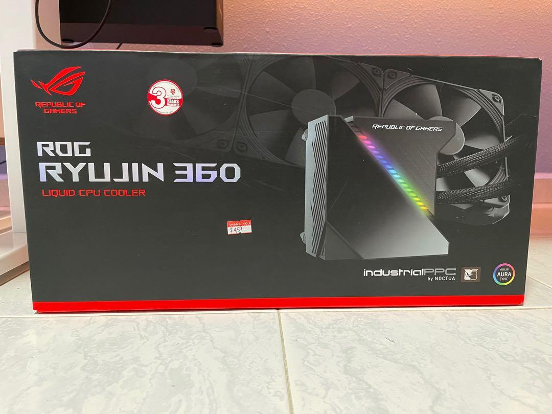 ASUS ROG RYUJIN 360 Liquid CPU Cooler (AIO), Computers & Tech, Parts ...