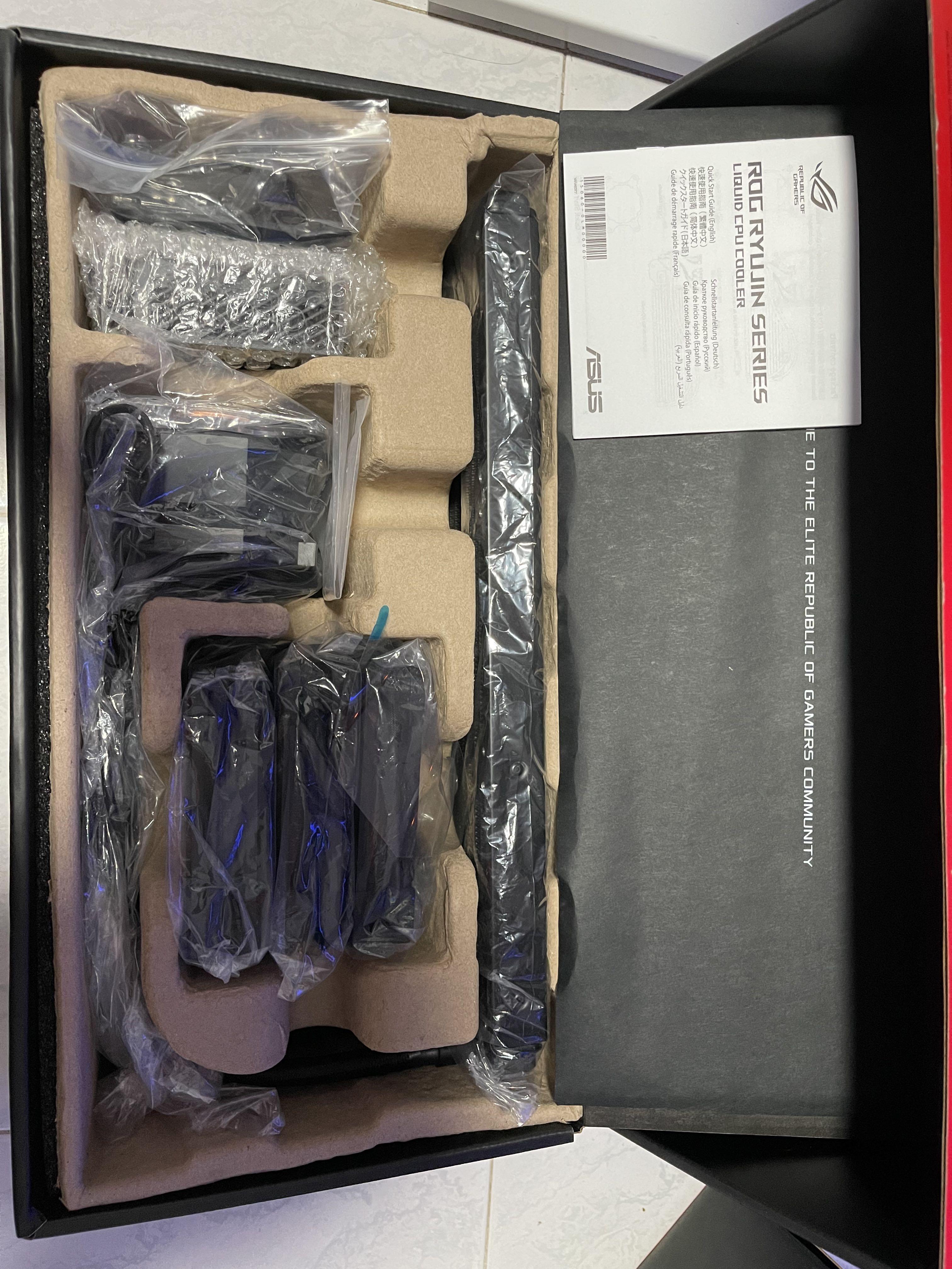 ASUS ROG RYUJIN 360 Liquid CPU Cooler (AIO), Computers & Tech, Parts ...