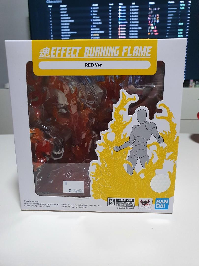 Bandai burning red flame effect, Hobbies & Toys, Toys & Games on Carousell