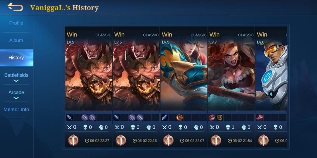 Boost Win Rate MLBB, Video Gaming, Video Games, Others on Carousell