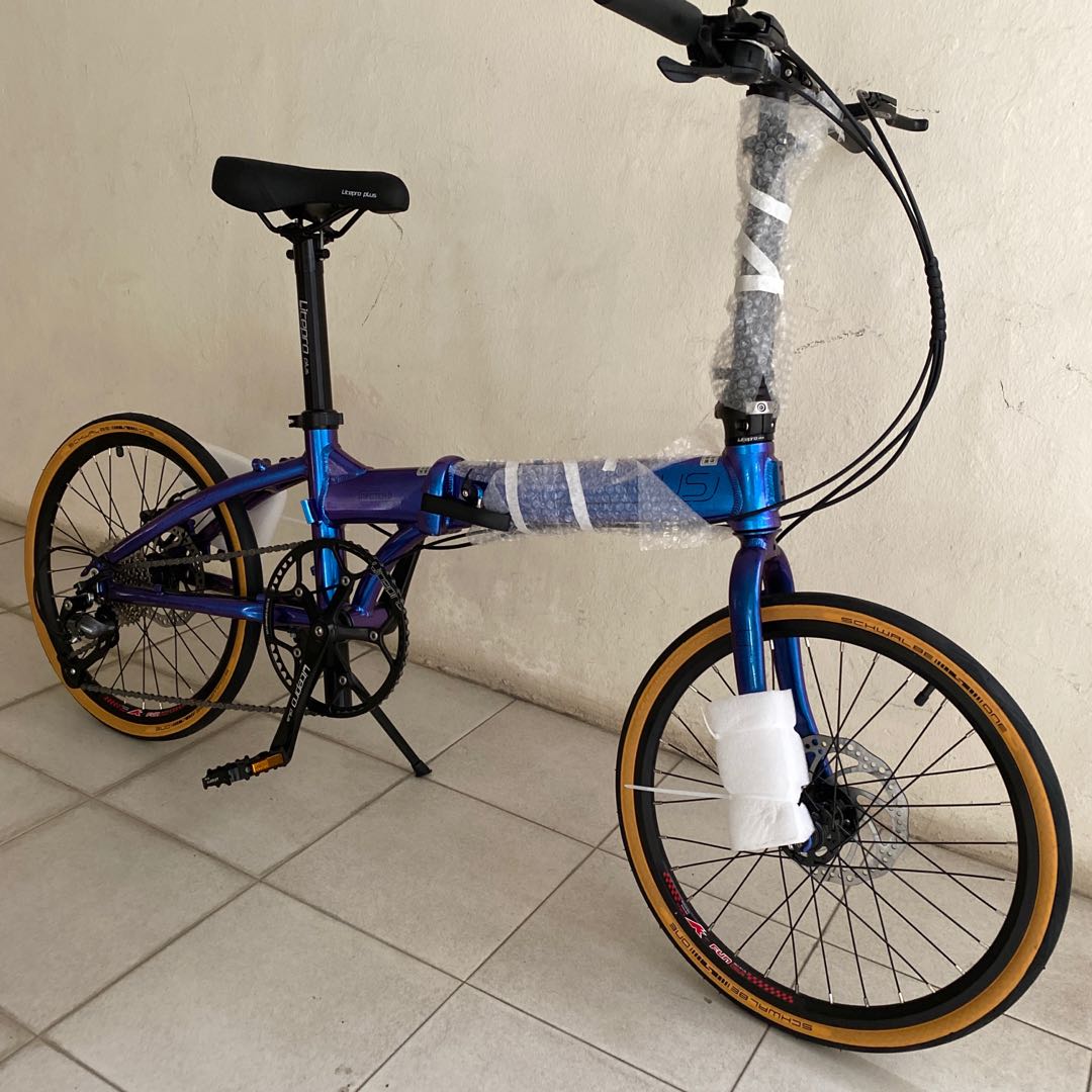 Brand New Crius Master D 20" foldable bike with shimano altus (galaxy ...