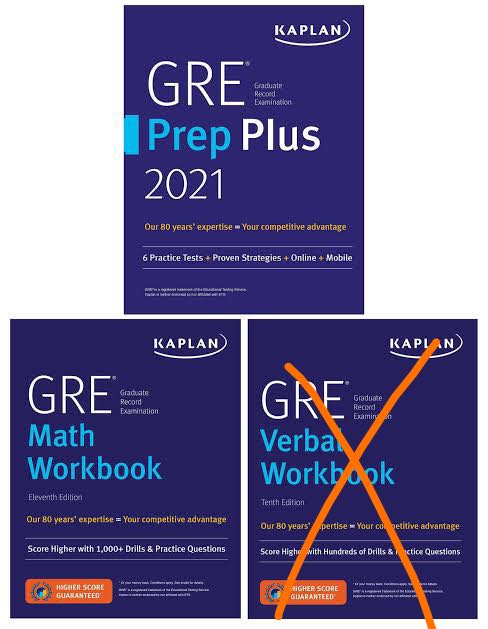 [BRAND NEW] KAPLAN GRE Preparation Set (Review and Study), Hobbies ...
