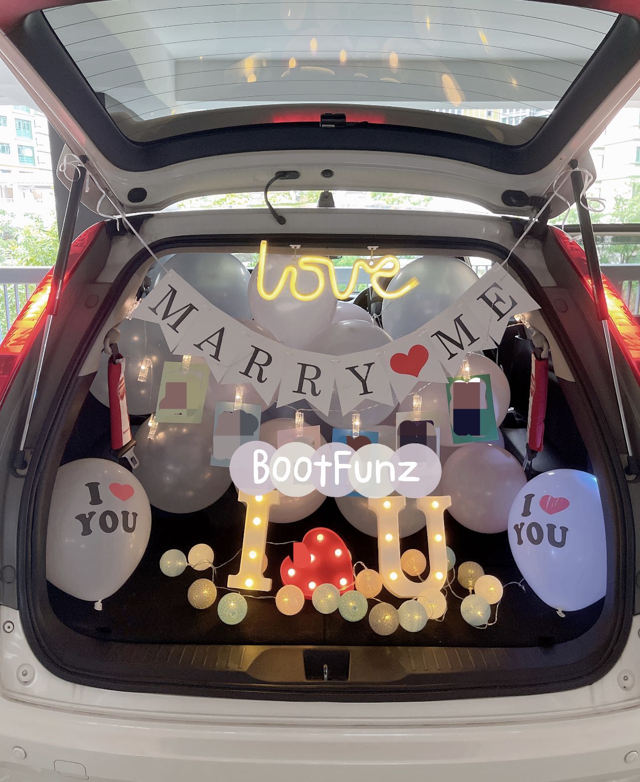 Clearance! Car Boot Decorations / Proposal Decorations / Birthday ...