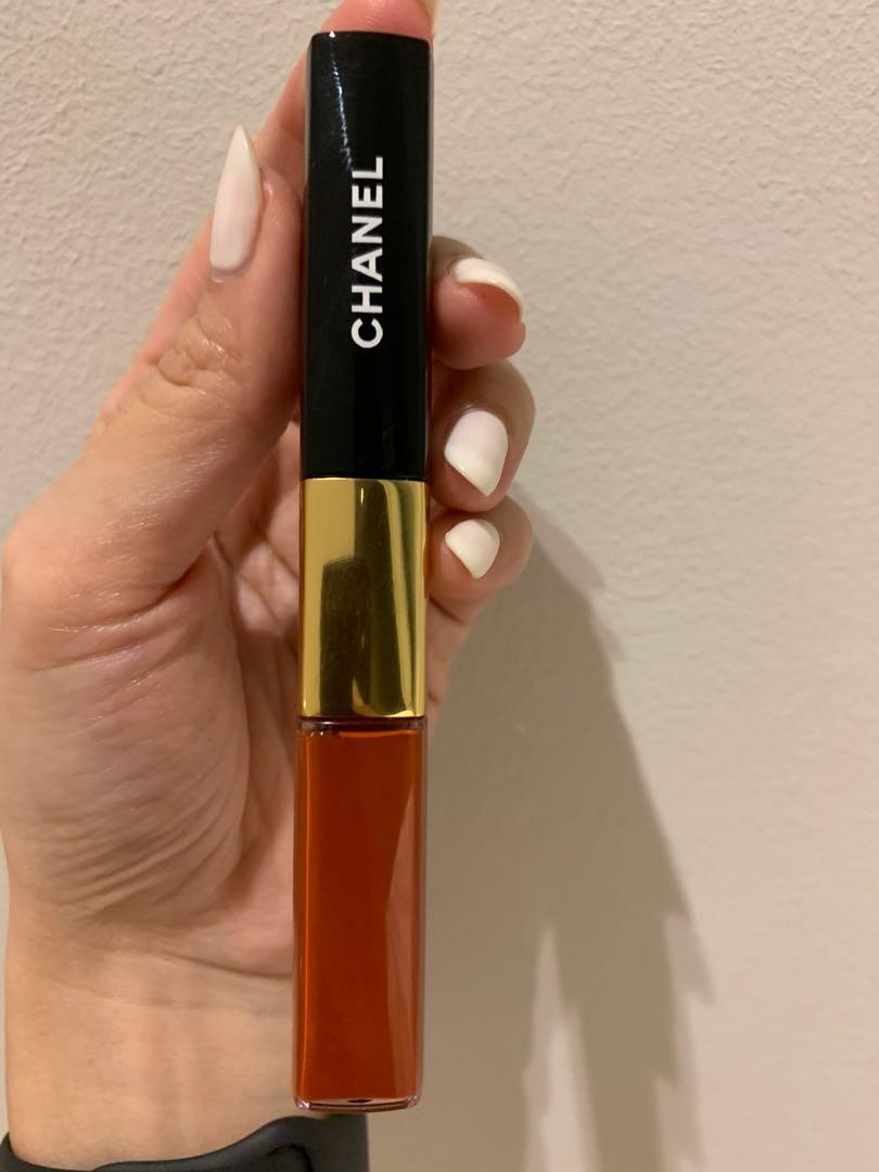 Chanel lip duo (176 burning red), Beauty & Personal Care, Face, Makeup ...