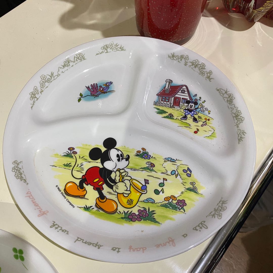 Corelle US Mickey Mouse Dinner Plate, Furniture & Home Living ...
