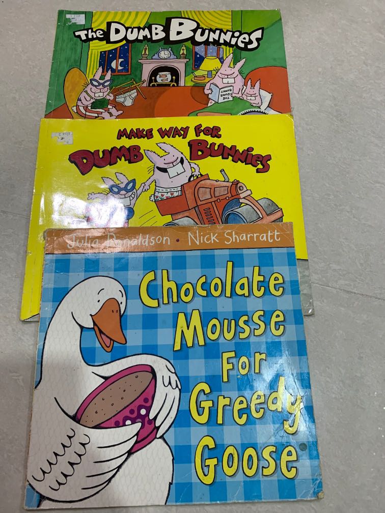 Dumb bunnies by Dav Pilkey and Julia Donaldson, Hobbies & Toys, Books ...