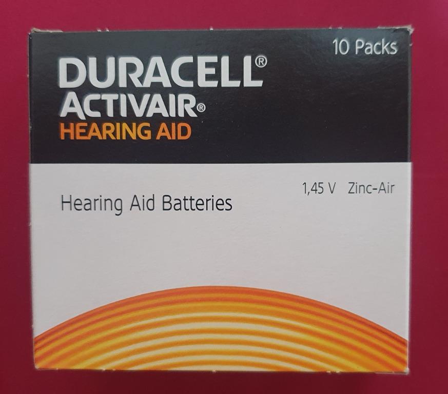 Duracell Activair 312 PR41 Hearing Aid Battery 1 pack 8 batteries ...