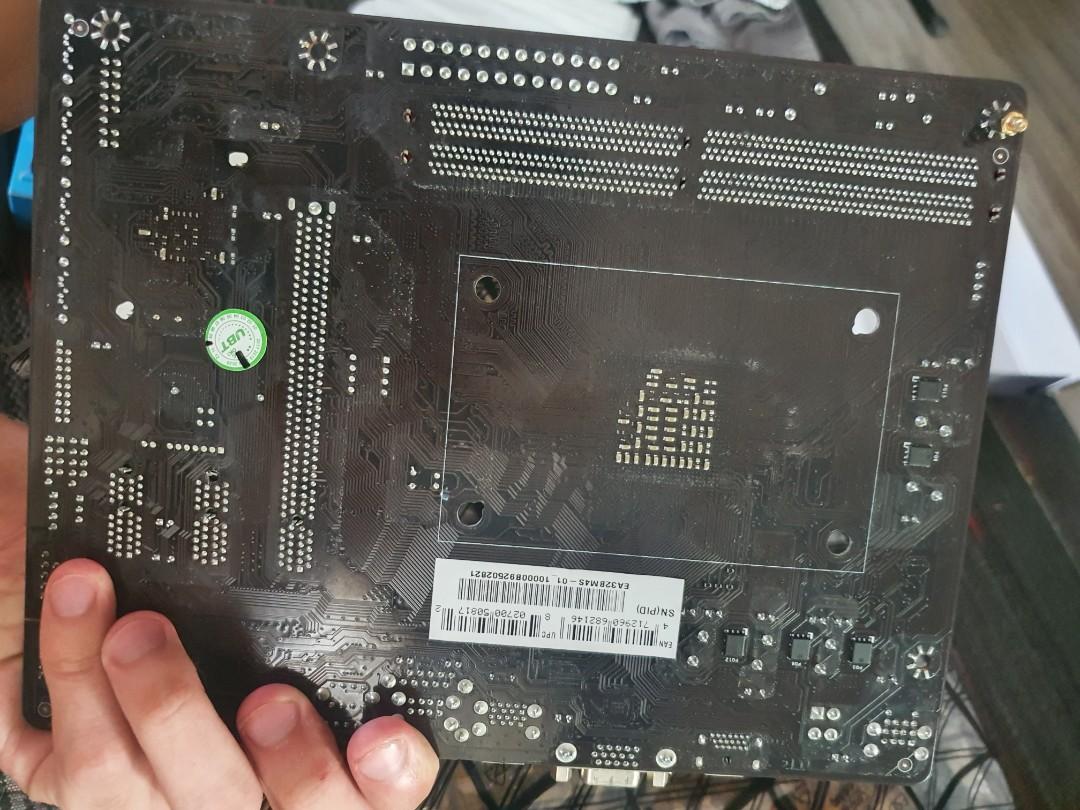 Emaxx A320 motherboard with free keyboard and mouse, Computers & Tech, Parts & Accessories ...