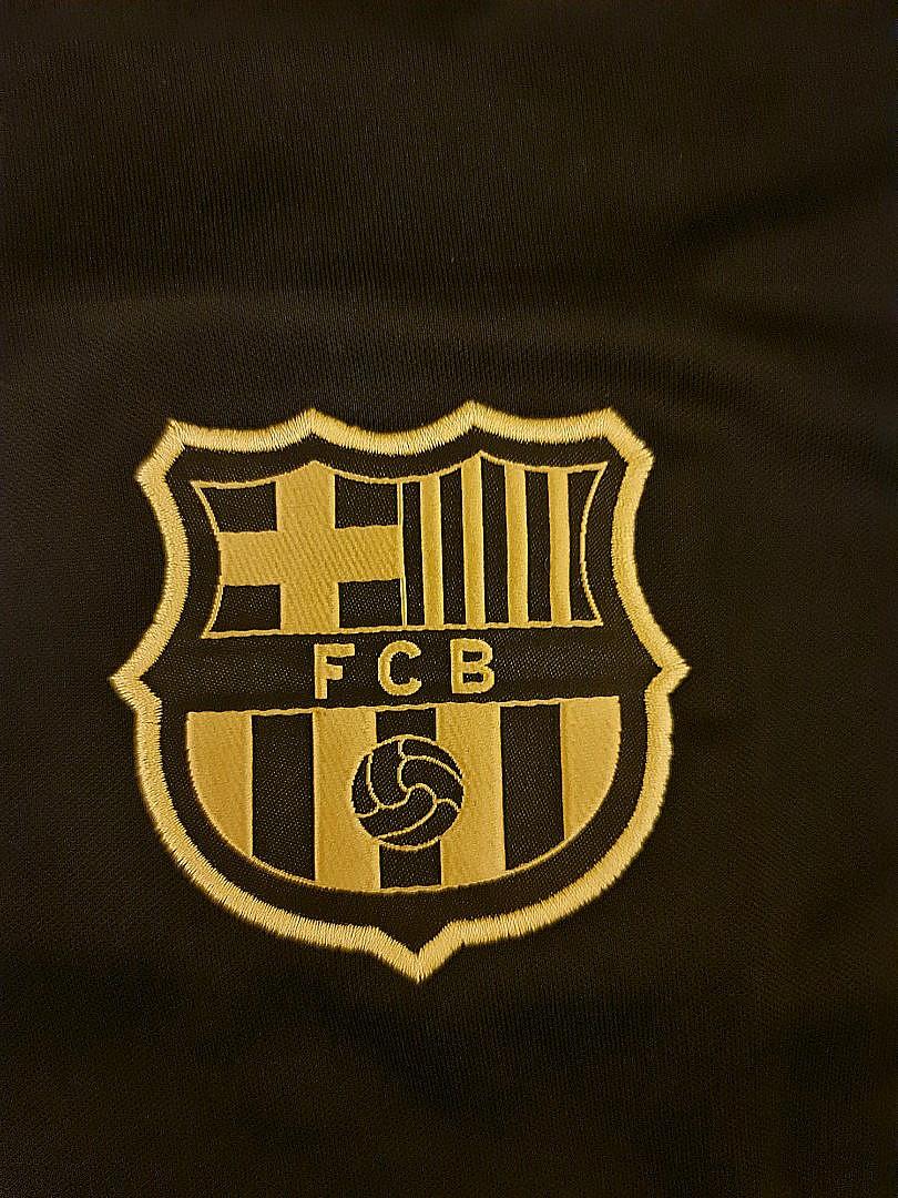 FC Barcelona Away 2020/2021 Jersey Black, Men's Fashion, Activewear on ...
