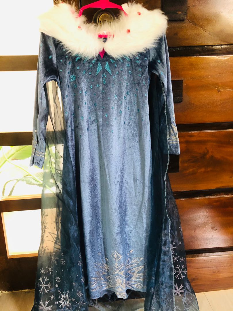 Frozen Elsa Costume Set, Babies & Kids, Babies & Kids Fashion on Carousell