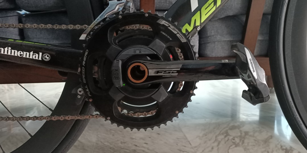 FSA Powerbox Alloy Power Meter, Sports Equipment, Bicycles & Parts ...