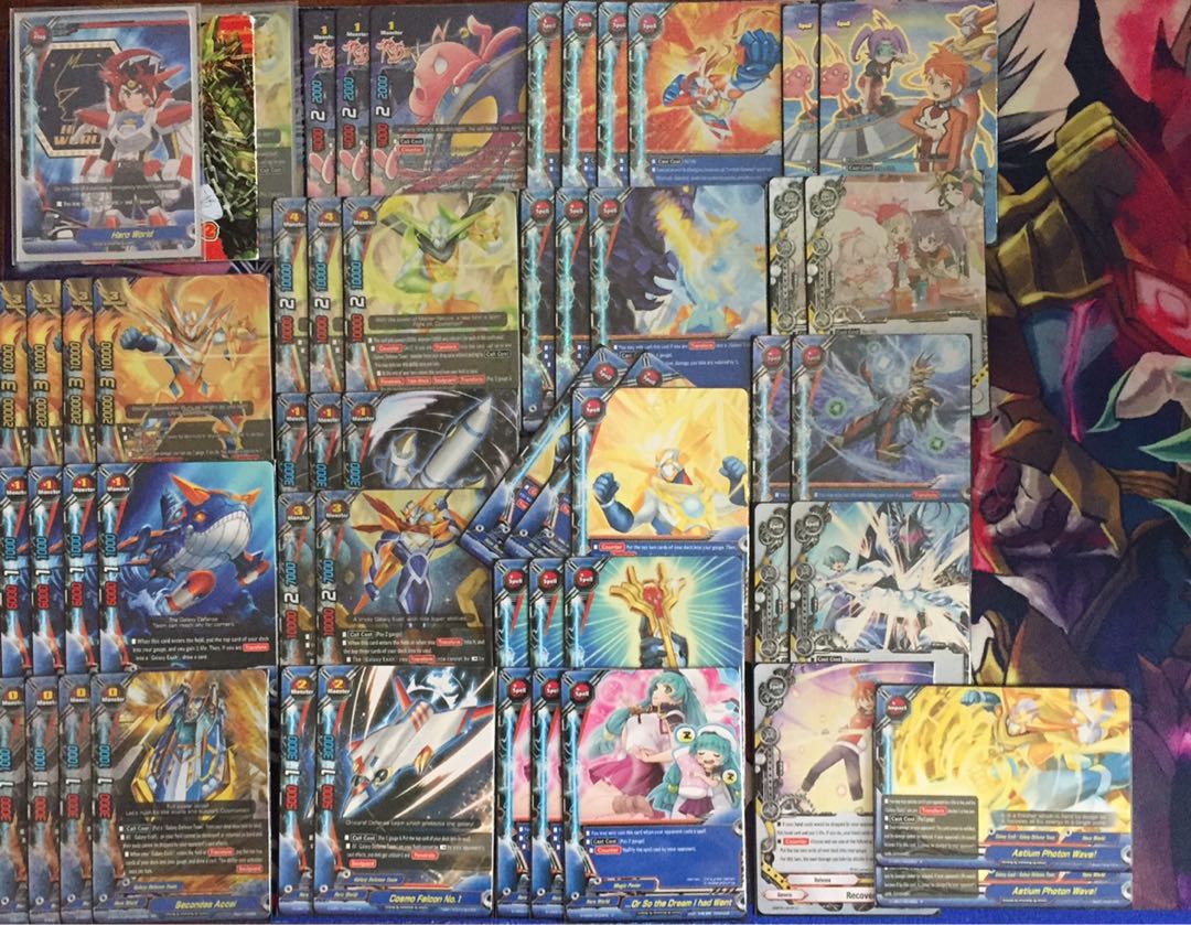 Full Built Buddyfight Cosmoman Deck Buddyfight, Hobbies & Toys, Toys ...