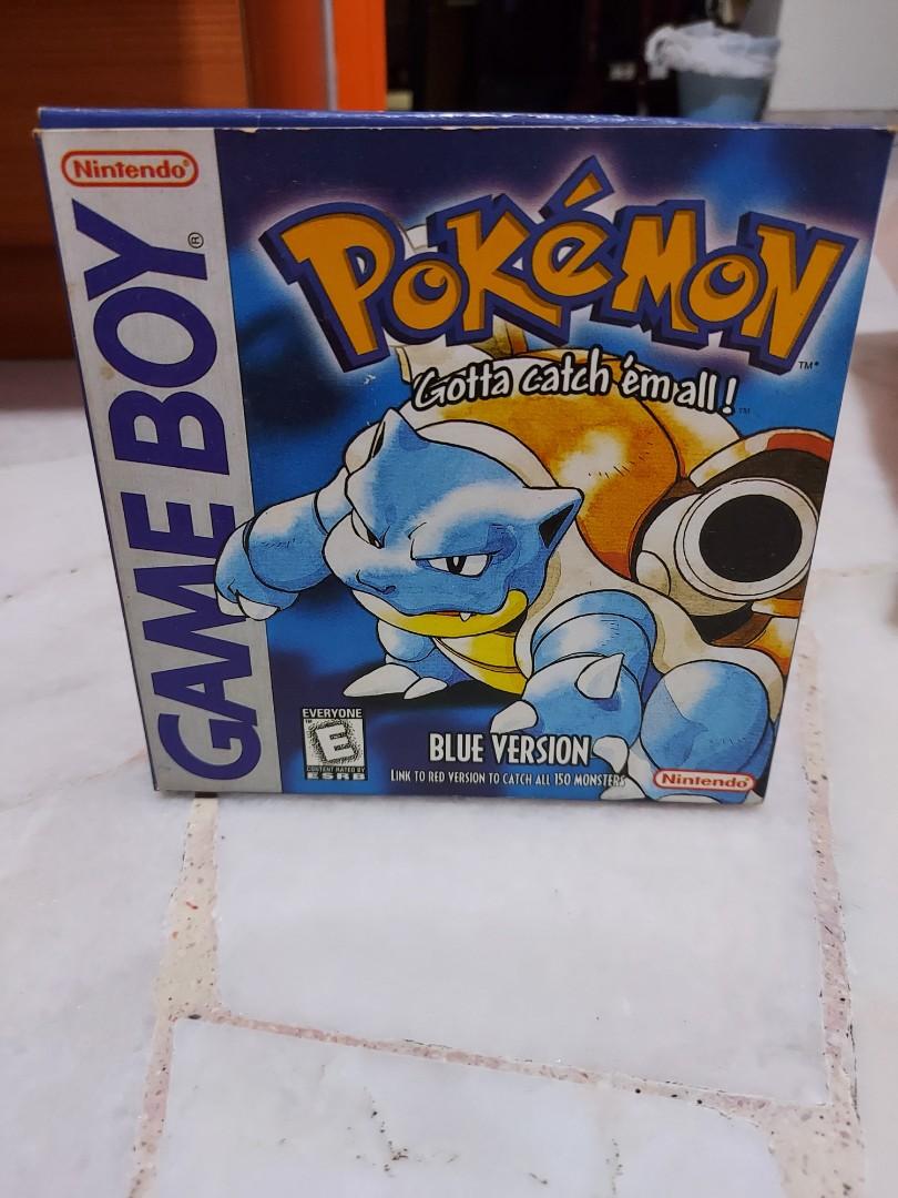 Gameboy pokemon Blue version, Hobbies & Toys, Toys & Games on Carousell