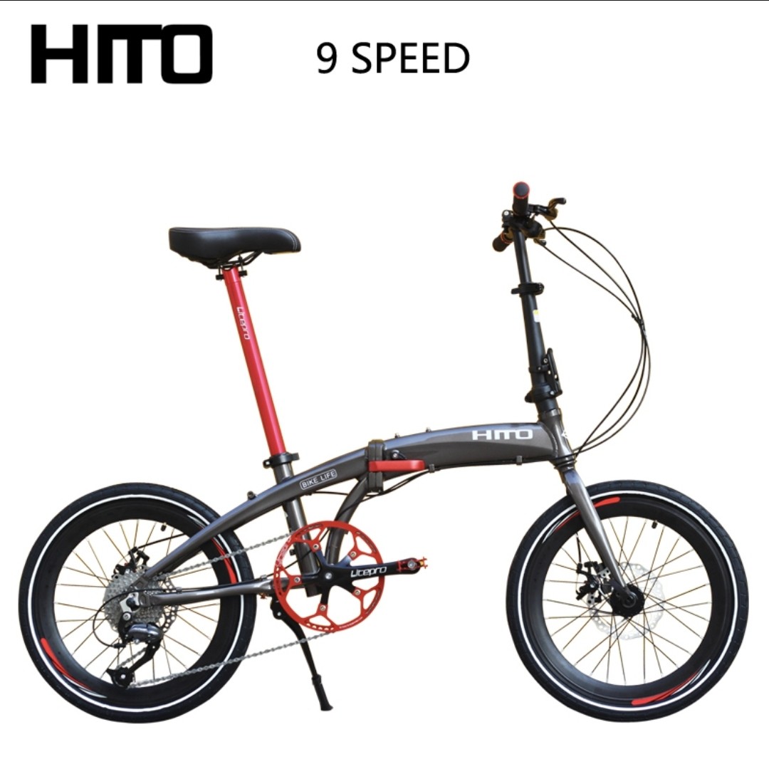 HITO Foldable Bicycle, Sports Equipment, Bicycles & Parts, Bicycles on ...