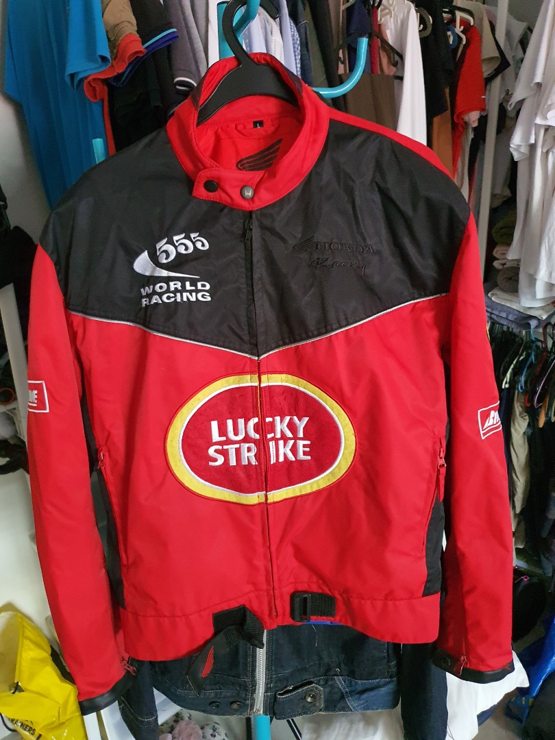 Honda racing jacket - L size, Motorcycles, Motorcycle Apparel on Carousell
