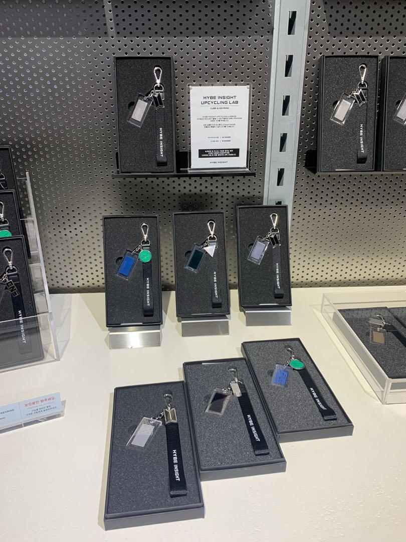 Hybe Insight Museum Upcycling Keyring BTS SEVENTEEN GFRIEND ENHYPEN TXT ...