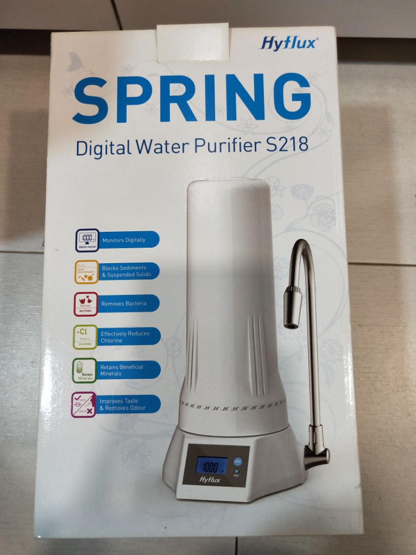 Hyflux S218 Digital Water Purifier, TV & Home Appliances, Kitchen ...
