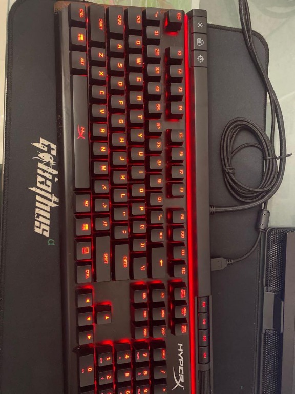 Hyperx Alloy Elite Cherry Mx Red Mechanical Keyboard, Computers & Tech ...